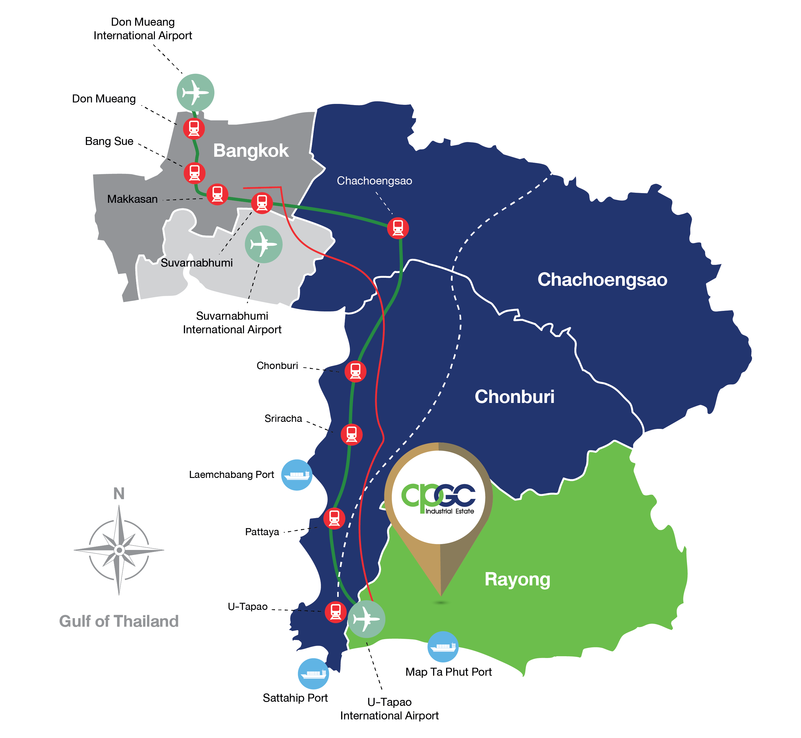 CG Corporation | industrial estate thailand